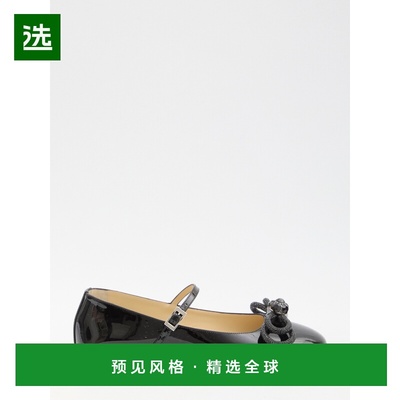 1h可退 香港直邮mach mach 女士 双蝴蝶结平底鞋 PF24S0741010PA