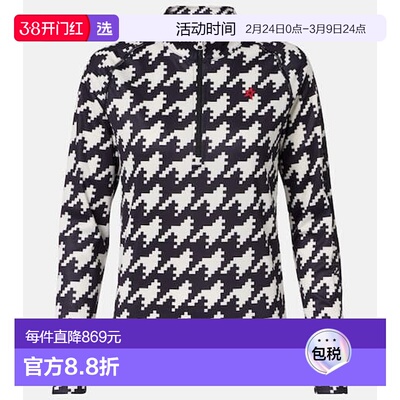1h可退 香港直邮PERFECT MOMENT 女士 Houndstooth top 滑雪服