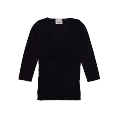 香港直邮Isabel Marant 长袖V领针织衫毛衣 PU0196FAA3L57I