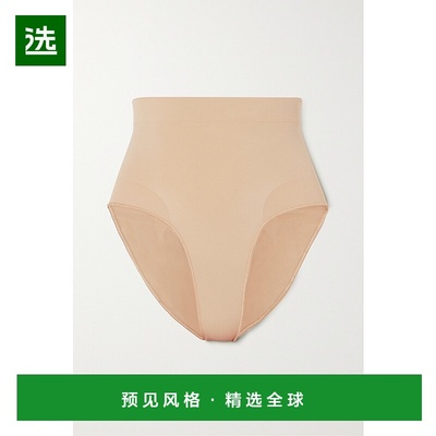 1h可退 香港直邮SKIMS 女士 Sculpt 无缝中长束腰土褐色内裤 PNBR