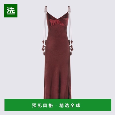 香港直邮SELF-PORTRAIT 女士连衣裙 RS26218MBUBURGUNDY SS2026