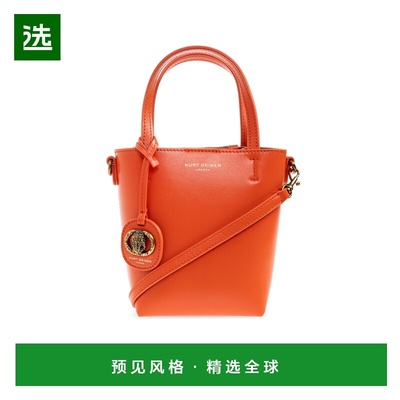 香港直邮KURT GEIGER 女士手提包 CHELSEASMSHOPPERBAG0ORANGE