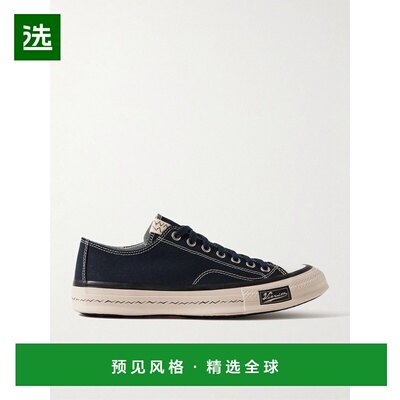 香港直邮1h可退 Visvim 维斯维木 男士 Skagway Lo 皮革边帆布运