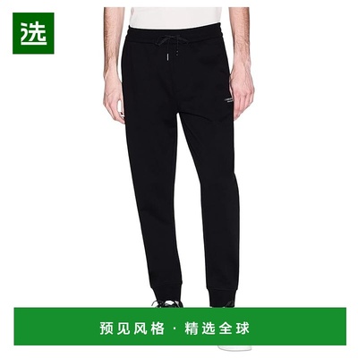 1h可退 香港直邮Armani Exchange 男士 Milano/New York 徽标抽绳