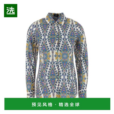 1h可退 香港直邮Etro 艾特罗 女士 长袖衬衫 WRIA002099SAEC6修身