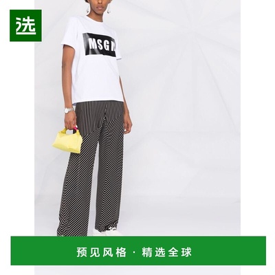 1h可退 香港直邮Msgm 女士 T恤 2000MDM52020000201C white白色