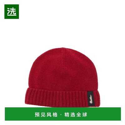 1h可退 香港直邮Borsalino 女士 酒红色帽子 13354EWS red红色 舒