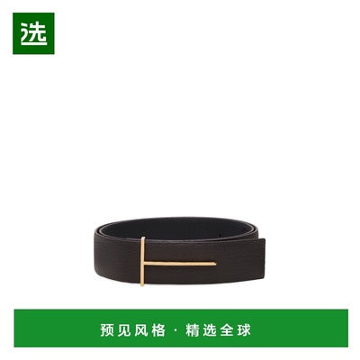 1h可退 香港直邮TOM FORD 男士腰带 TB331LCL236GBROWNBLACKENB S