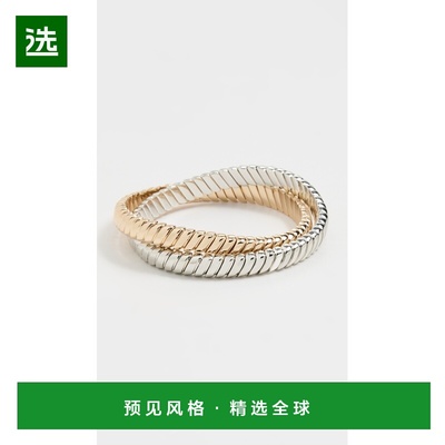 1h可退 香港直邮Roxanne Assoulin 女士 The Cobra 双手链