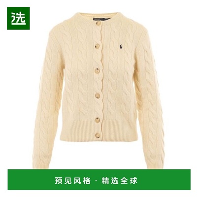 香港直邮Polo Ralph Lauren 长袖毛衣开衫 211972104羊绒羊毛