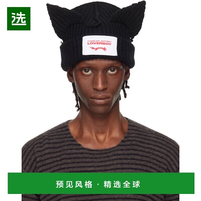1h可退 香港直邮Charles Jeffrey Loverboy 男士 黑色 Chunky Ear