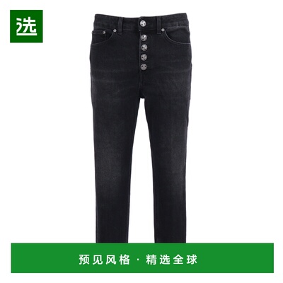 香港直邮DONDUP 女士牛仔裤 DP268BDS0369DLM3999 AW2025 黑色