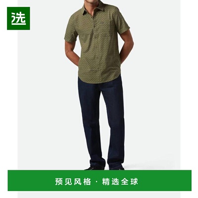 1h可退 【美国直邮】brixton 男士 衬衫短袖