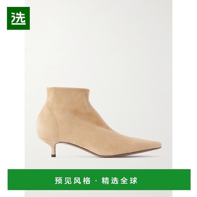 1h可退 香港直邮NEOUS 女士 Idra 绒面革短靴 00315BS3 beige米色