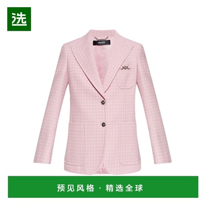 香港直邮VERSACE 女士外套 10226451A104442PL40 SS2026 粉红色