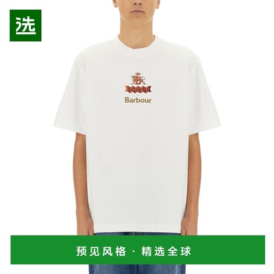1h可退 香港直邮Baracuta 男士 带LogoT恤 BRTEE0018UT2890