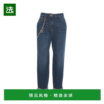 香港直邮ELISABETTA FRANCHI 女士牛仔裤 PJ14D56104BLUEDENIM