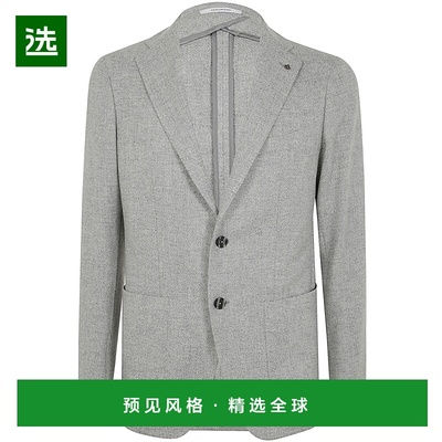 1h可退 香港直邮Tagliatore 男士 单胸褶夹克 1SMC22K340207P1168