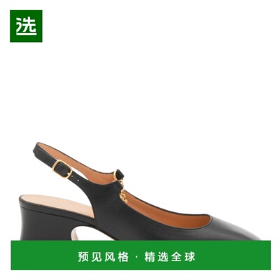 1h可退 香港直邮Chloe 蔻依 女士 黑色皮质浅口鞋 CH25A11VRI001