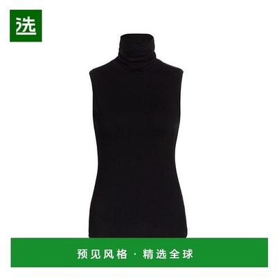 1h可退 【美国直邮】L AGENCE Ceci 无袖高领毛衣 女装 女士精品