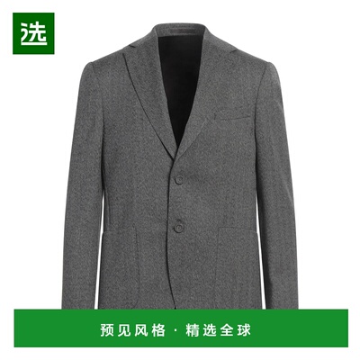 1h可退 香港直邮officine generale 男士 西装外套 grey灰色 舒适