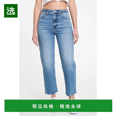 1h可退 【美国直邮】daze 女士 休闲裤牛仔裤高腰牛仔裤直筒裤休