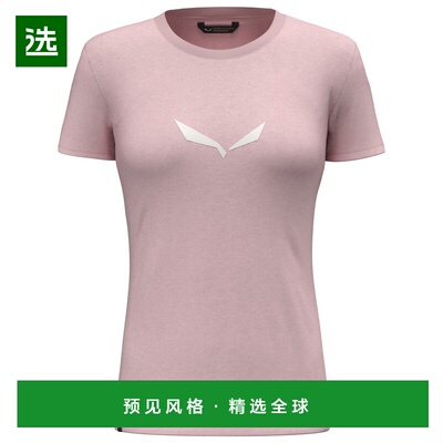 香港直邮SALEWA 女士户外T恤 1165062ZEPHYR CO 粉红色