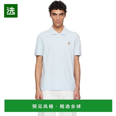 1h可退 香港直邮MAISON KITSUNE 男士 蓝色 Fox Head Patch Regul