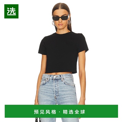 1h可退 香港直邮redone 女士 x Hanes 超细T恤 13702WMICROT