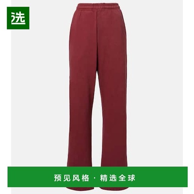 1h可退 香港直邮Entire Studios 女士 棉质针织运动裤 red红色 舒