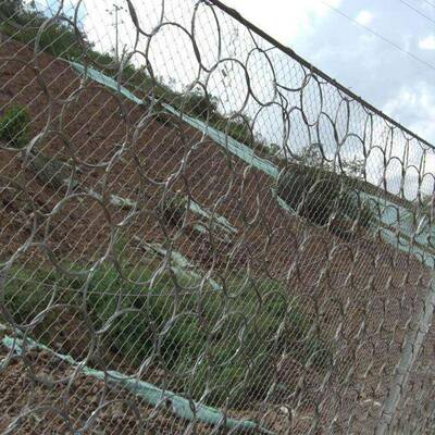 边坡防主护网防护网防落石 被动绞索BMO网SNS柔护性防动围栏建筑
