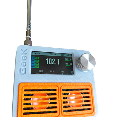 Si4732全频段立体声便携收音机Pro版1.9寸IPS彩屏网络收音机