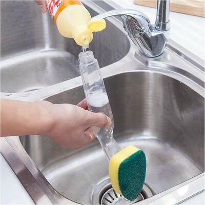 Customizable LOGO Liquid Dispensing Brush with Detachable Ha