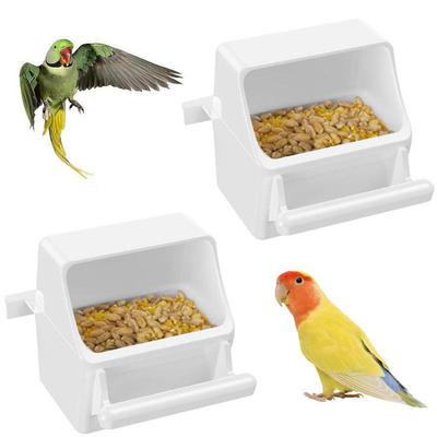 Parrotbirdfoodboxplastic