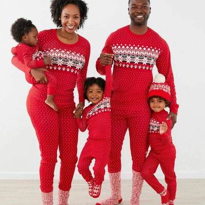 christmas Pajamas Sleepwear 2024 Matching family clothes