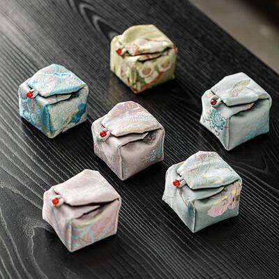 茶具子CSB2469收纳包主人杯袋携茶杯旅行便收纳袋茶具包小号布袋
