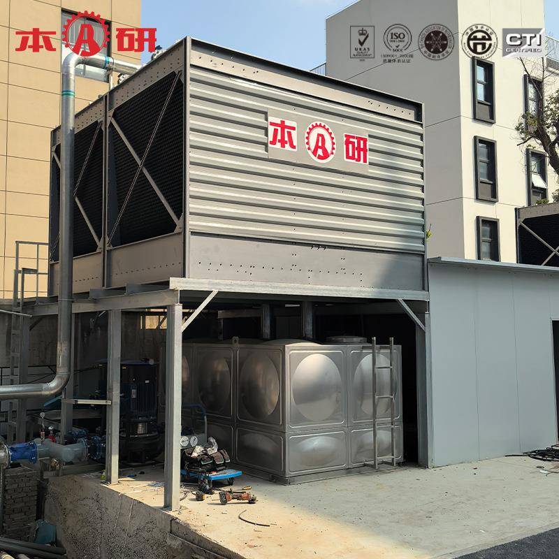 开方横形流冷却塔冷水玻璃钢式冷却水塔塔中央空调散热水塔KDD厂