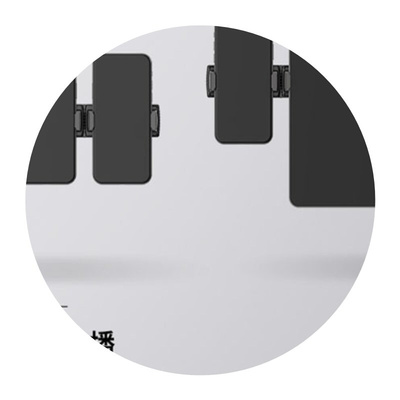 Multi-function expansion clip live beauty triad mobile phone