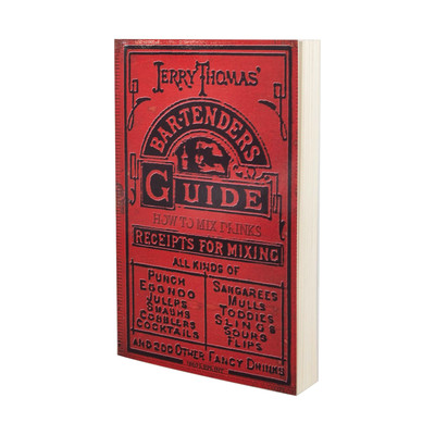 英文原版 杰瑞·汤玛斯的调酒师指南 Jerry Thomas' Bartenders Guide: How to Mix Drinks 1862 Reprint