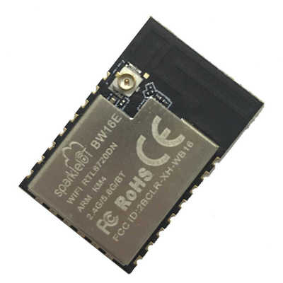 RTL8720DN 双频WiFi+低功耗蓝牙5.0模块 板载/外接天线BW16