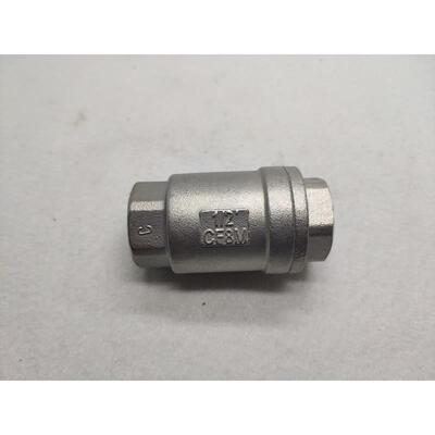 H12W-16P 201/304不锈钢丝口立式H12止回阀 高精止逆阀 单向阀