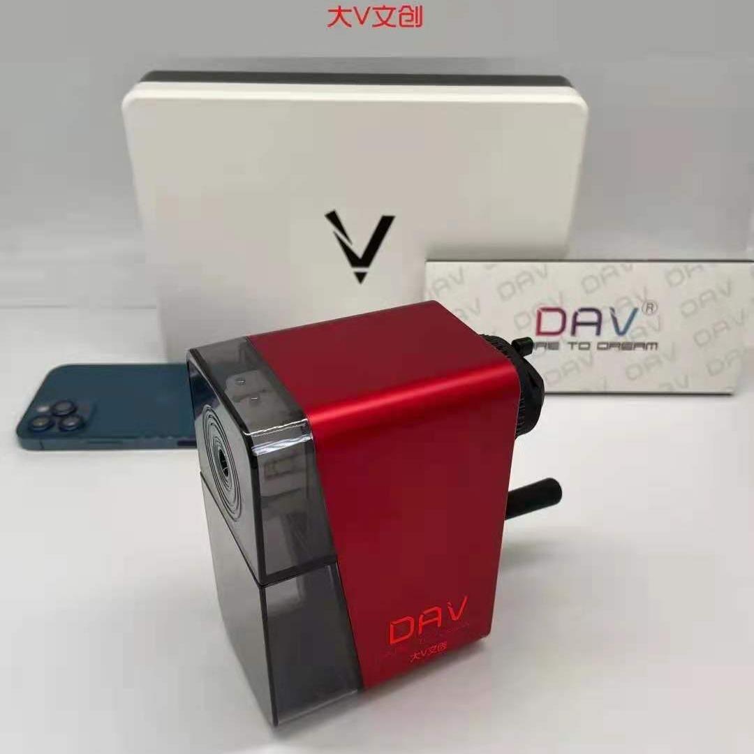 大v素描削笔器六代美炭手摇DAV卷笔学刀速写笔术生生用铅笔转笔刀