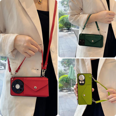 女款全包硅胶软壳时尚斜挎防摔