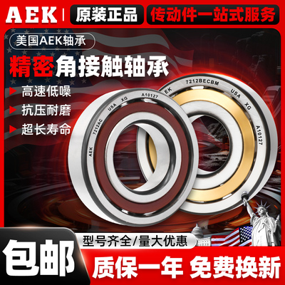 美国AEK进口轴承7018 70197020 7021 7022 70247026A-ACM-BM-BTVP