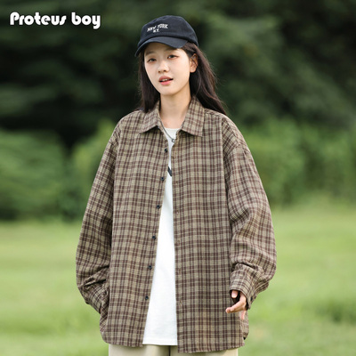 ProteusBoy长袖衬衫潮流