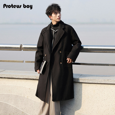 ProteusBoy呢大衣潮流
