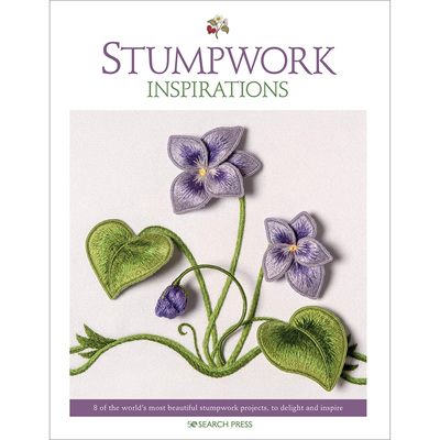 现货 Stumpwork Inspirations by Inspirations 凸起刺绣设计书