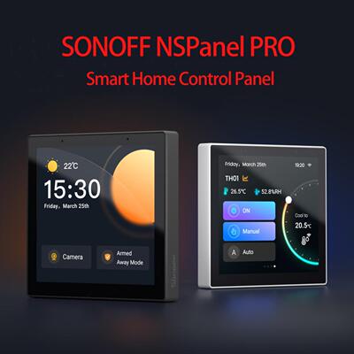 Sonoff Nspanel Pro智能家居控制面板Zigbee 3.0网关场景联动控制