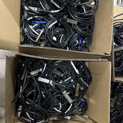 议价anox迈络思100G铜缆IB DAC线缆高速交换机堆叠连接线可维修！