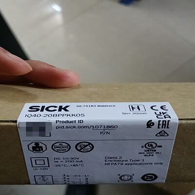 SICK西克传感器IQ40-20BPPKK0S 订